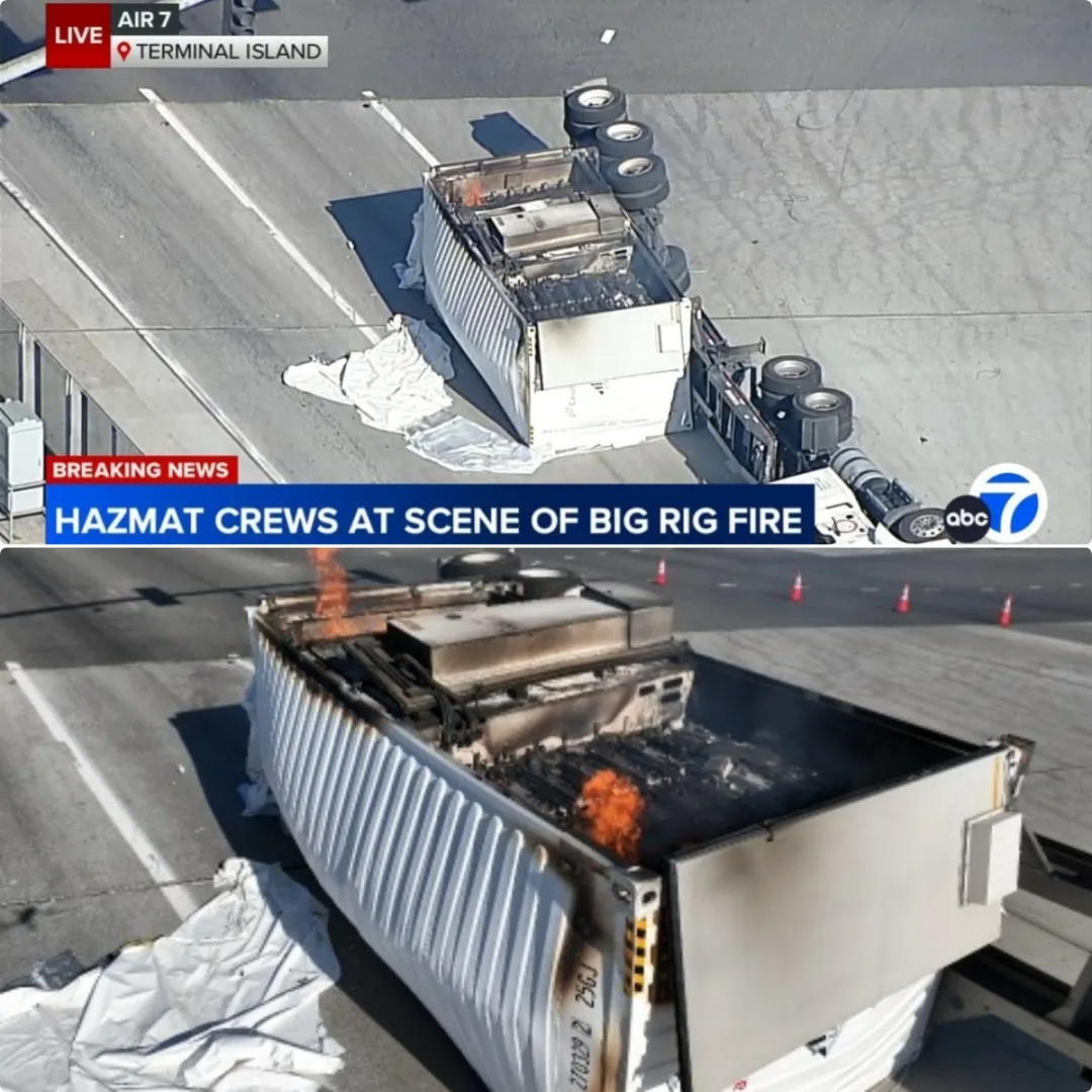 Lithium battery fire forces closure of multiple terminals at the Port ...